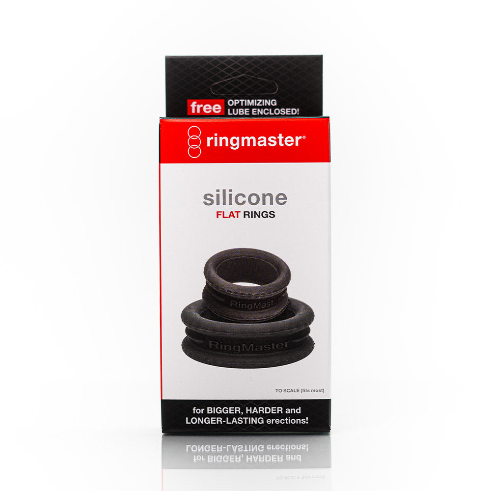 RingMaster Silicone Flat Rings – Brahma Sexual Enhancement