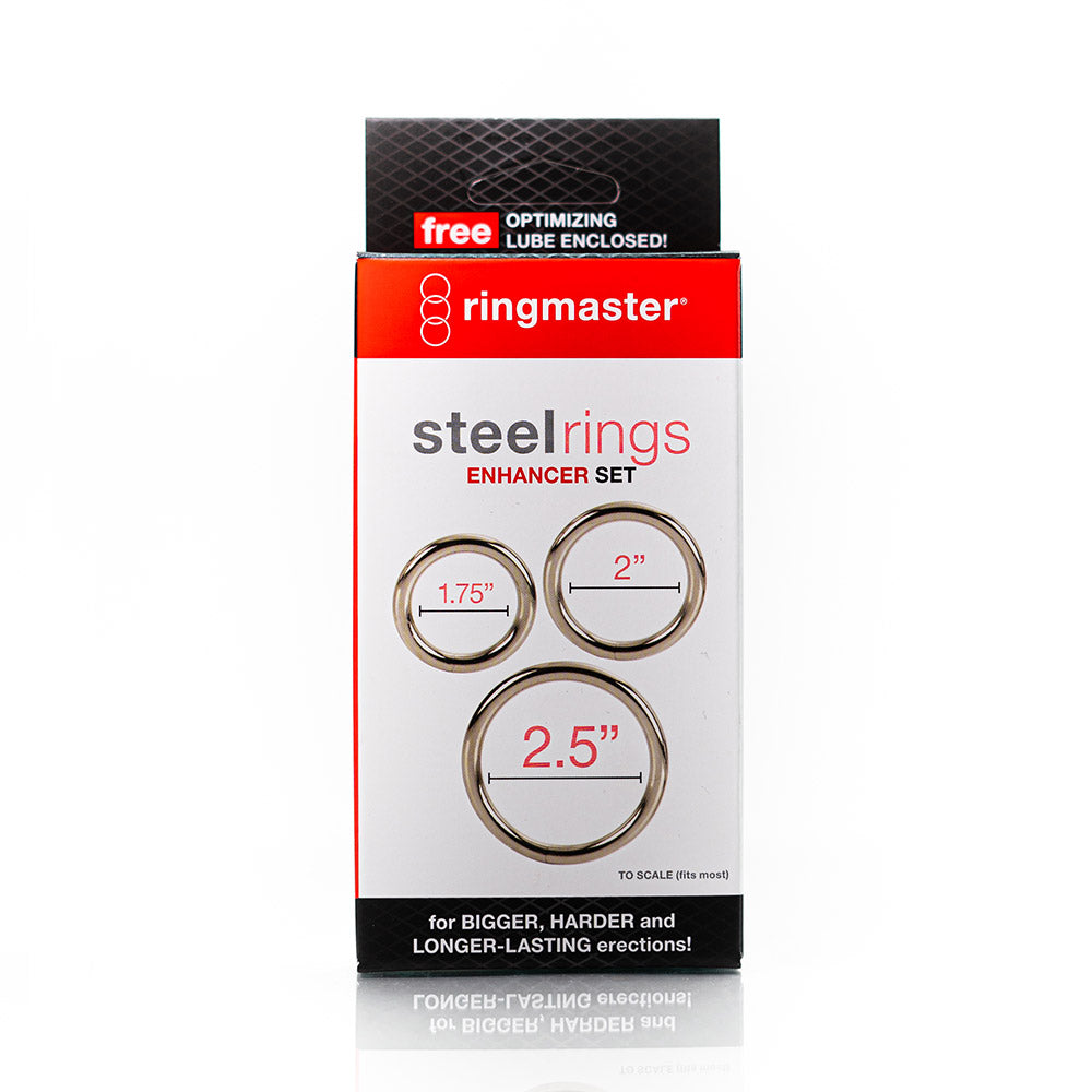 RingMaster Steel Rings Enhancer Set – Brahma Sexual Enhancement