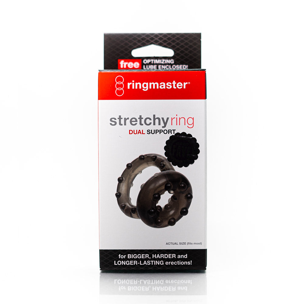 RingMaster Stretchy Ring Dual Support – Brahma Sexual Enhancement